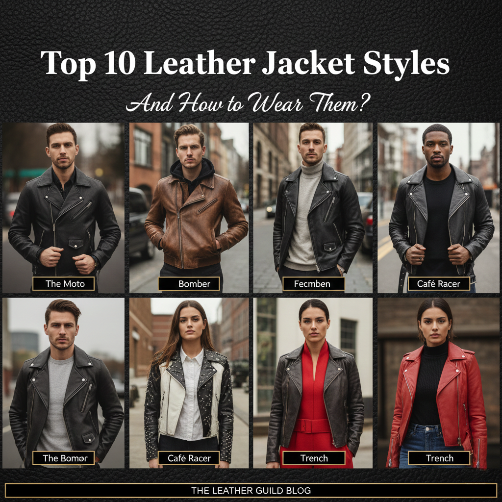 Top 10 Leather Jacket Styles and How to Wear Them